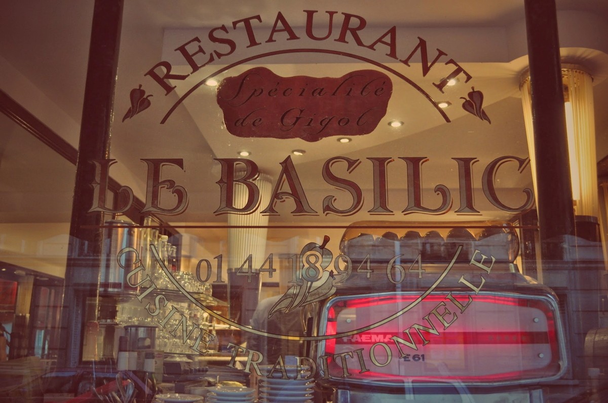 Le lieu du restaurant Le basilic